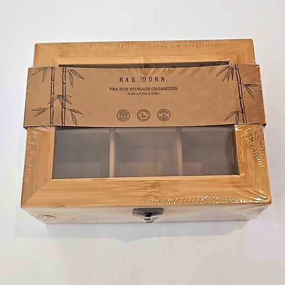 Rae Dunn | Storage & Organization | Rae Dunn Tea Bag Box Storage ...